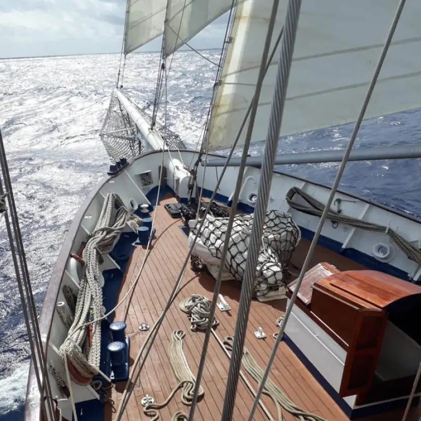 Ship deck finished with Osmo Decking Oil - Osmo Canada Store